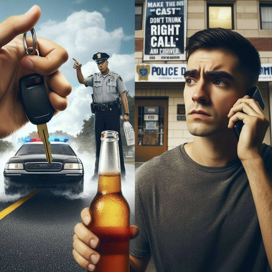 London News: Motorist does the right thing after doing the wrong thing